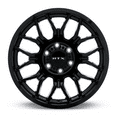 RTX Claw 18x9 5x127 ET-12 CB71.5 Gloss Black Wheel - Walmart.com