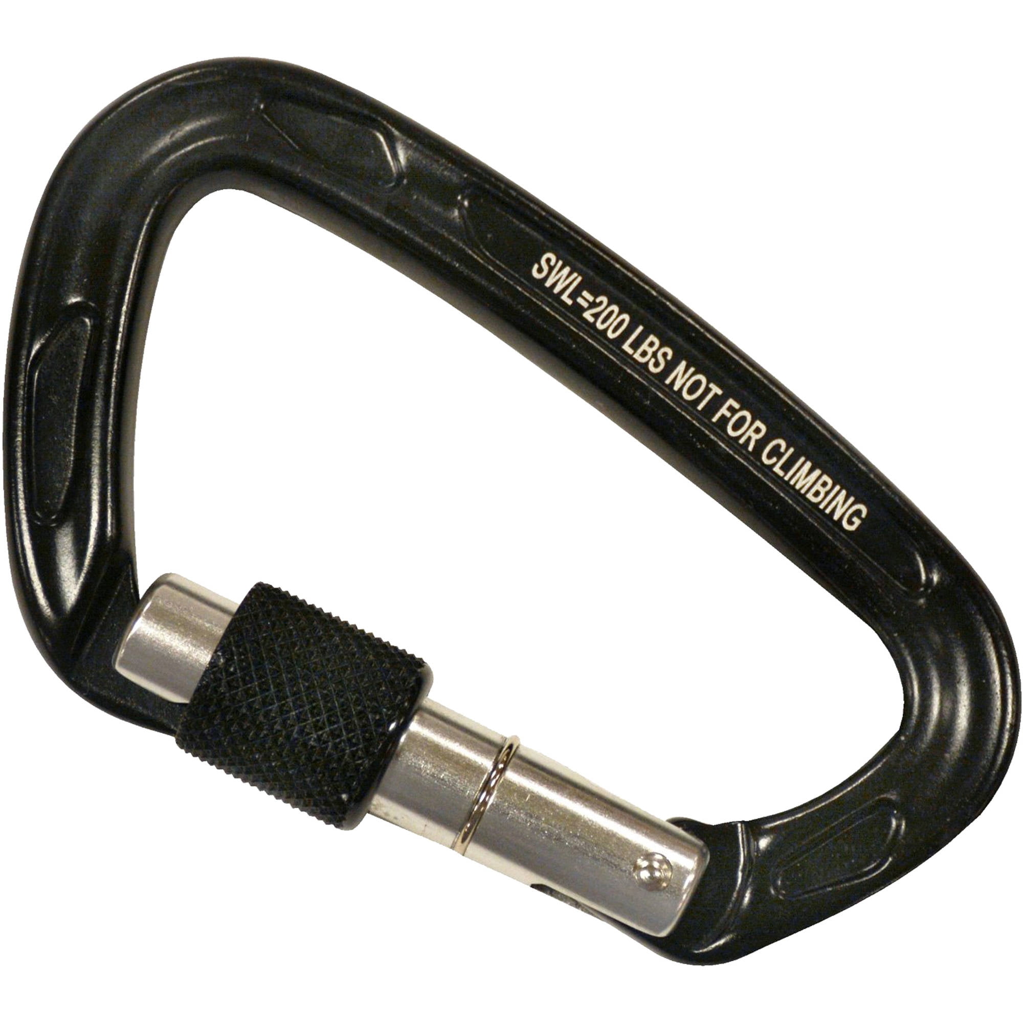 Locking Gear Biner, Black - Walmart.com