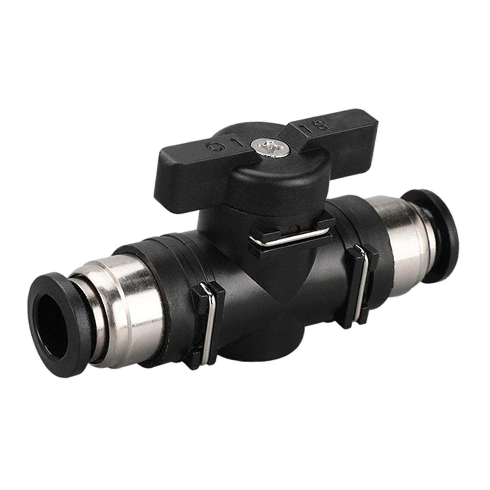 Air Fittings Straight Quick Connect 1/4" x 1/4" Od Push to Connect ...