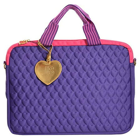 Justin Bieber Fragrance Purple Heart Laptop Bag | Walmart Canada