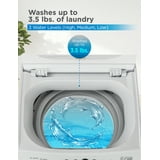 Commercial Care 0.9 Cu. Ft. Portable Washing Machine, Compact Washing ...