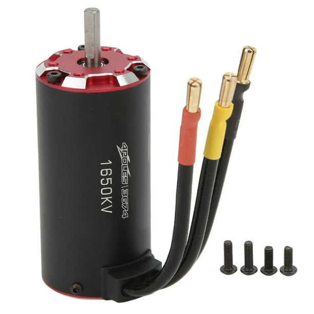 Pole Brushless Sensor Motor,3674 1650KV 4 Pole Supersonic Brushless ...