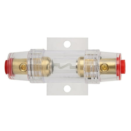 AGU Fuse Block, In Line Transparent PC AGU Fuse Holder High Temp ...