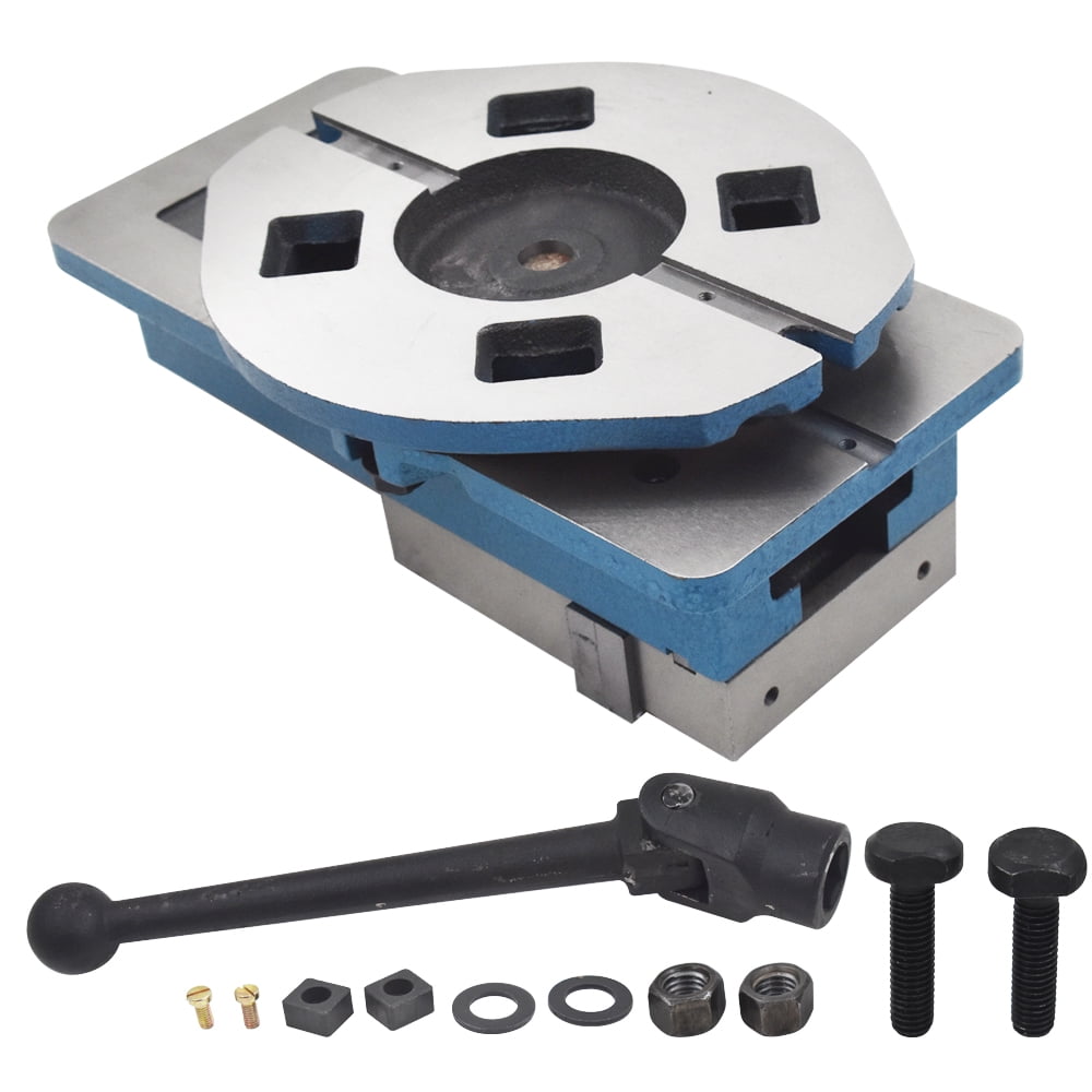 5 Inch Precision Mill Vise Anti-Jaw Lifting W / Swivel Base Fit for ...
