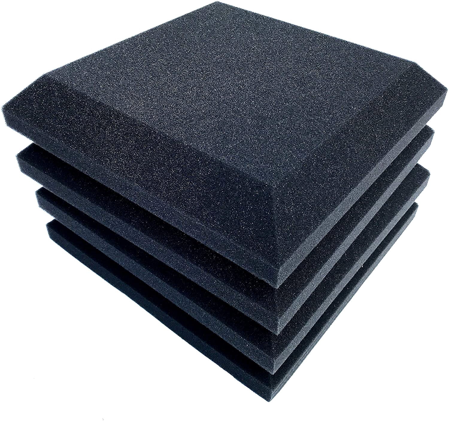 12 Pack Set Acoustic Foam Panels 2 X 12 X 12 Acoustic Foam Sound 12 Pack Set Acoustic Foam Panels 2 X 12 X 12 Acoustic Foam Sound