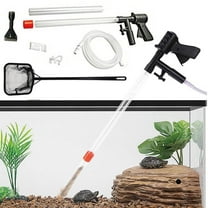SEAOURA ‌Adjustable Aquarium Gravel Cleaner - Manual Siphon Vacuum with ...