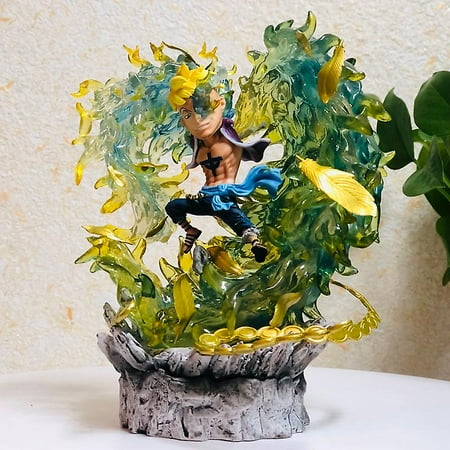 One Piece Phoenix Gk Marco Action Figure Q Version Statue 18cm White ...