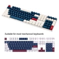 136Keys Customized Original Height Mech Styles Keycaps Double Shot ...