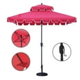 Abble 7' Square Beach Umbrella - Walmart.com