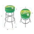 Free Shipping! Boston Celtics NBA Hardwood Classics Padded Swivel Bar ...