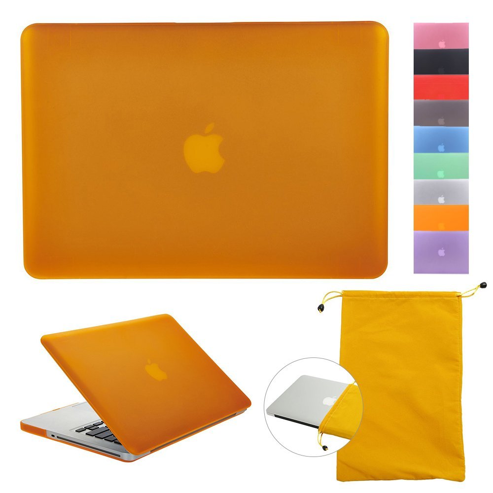 CoastaCloud Orange Rubberized Hardshell Hard Case Cover For Apple ...