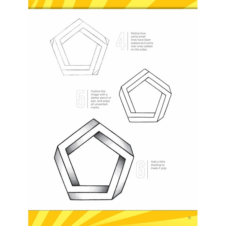 Easy Optical Illusions For Kids To Draw