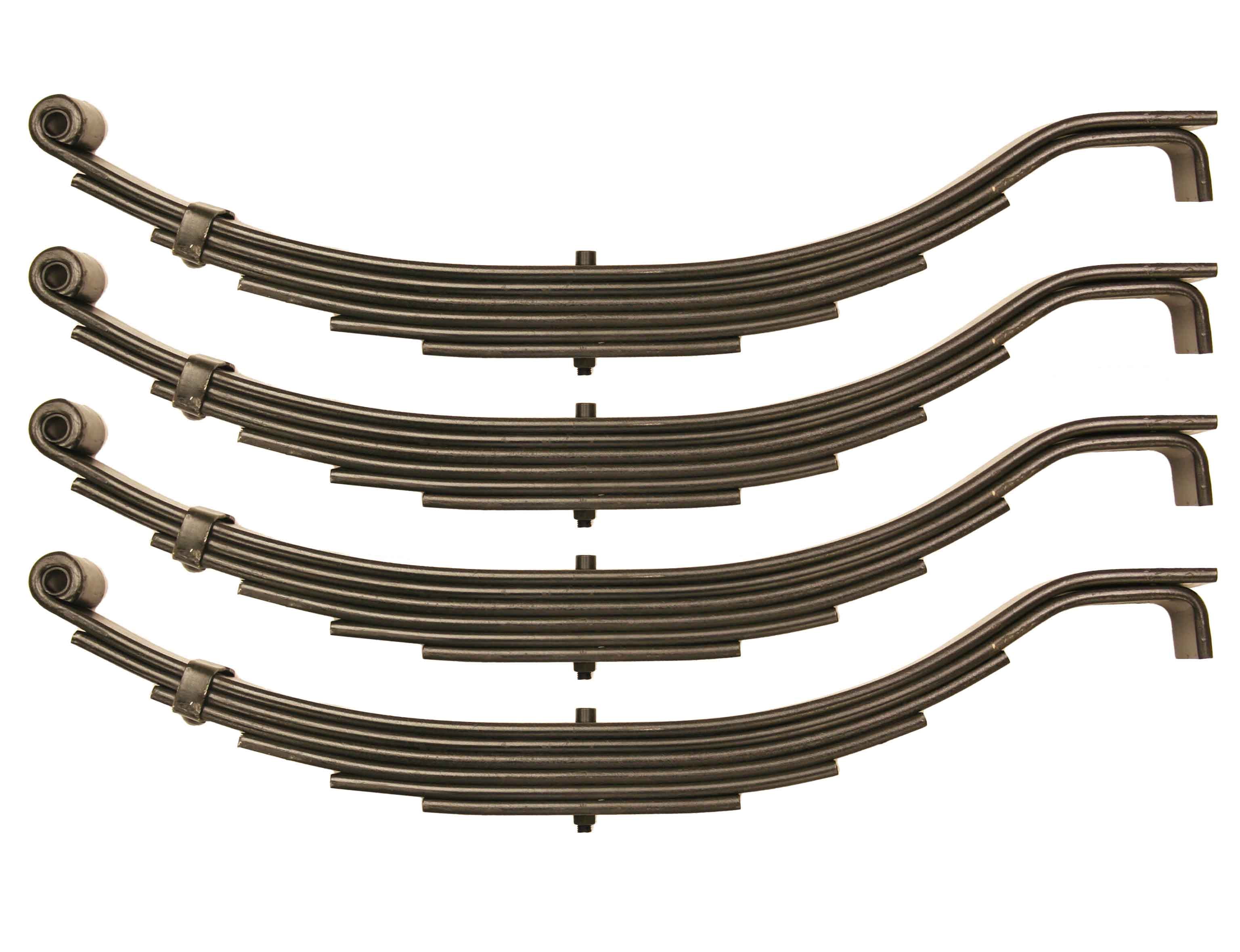 LIBRA Trailer Leaf Spring 6 Leaf Slipper 4000# Capacity for 8000# 8K ...