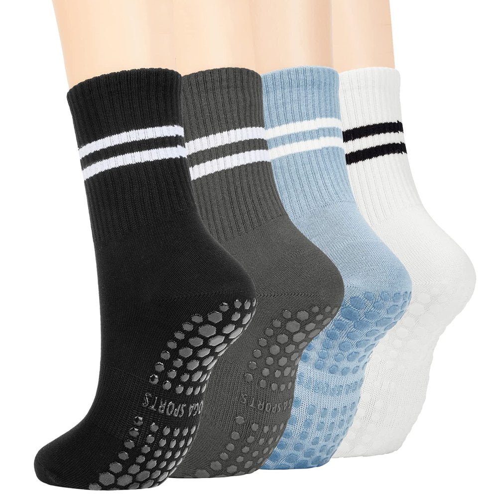 Click here for Generic 4 Pairs Pilates Grip Socks For Women Yoga... prices