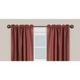 Zenna Home Smart Rods No Measuring Easy Install Drapery Window Curtain ...