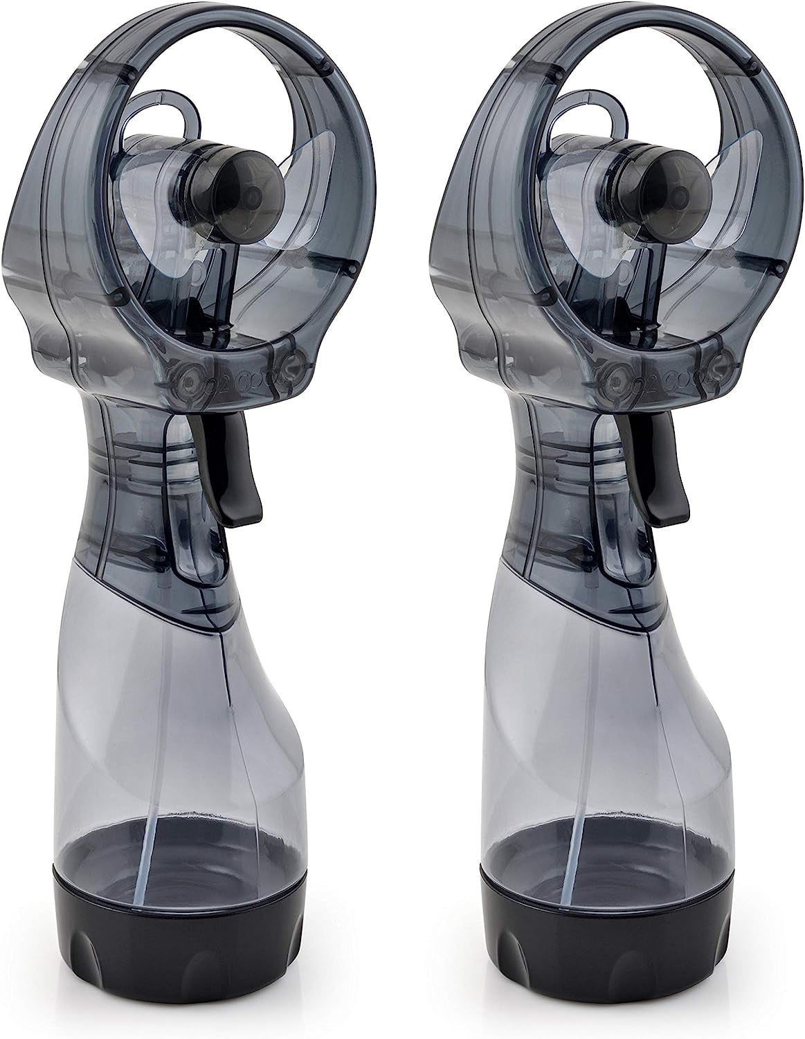 2Pack Portable Handheld Battery Powered Water Misting Fan ,Mini Misting ...