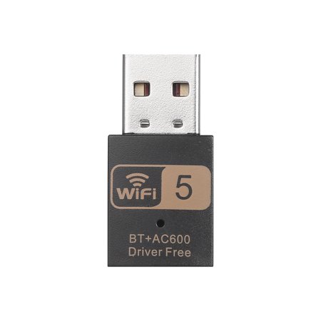 WiFi+BT 2-in-1 Wireless Network Card 600Mbps 2.4GHz+ Dual Frequency USB ...