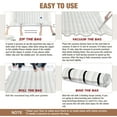 AGALI Twin / Twin XL Mattress Vacuum Bag for Moving & Storage, Airtight ...