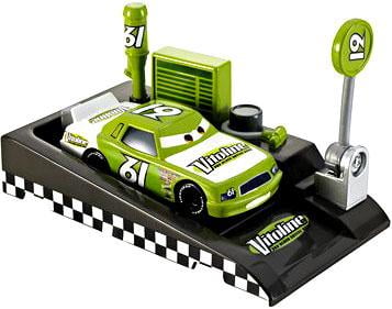Disney Cars Pit Row Race-Off Vitoline No. 61 Diecast Car [Includes ...