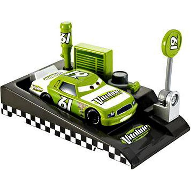 Disney Cars Pit Row Race-Off Vitoline No. 61 Diecast Car [Includes ...