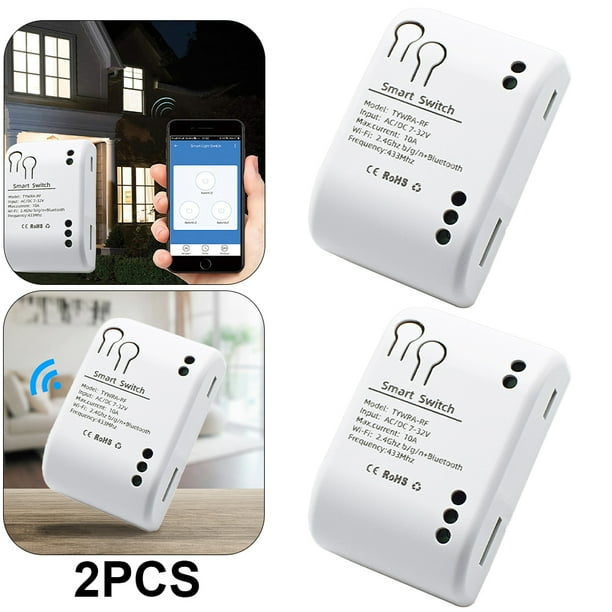 Tuya Switch Módulo Relé Unidireccional para Alexa Google Home (12v ...