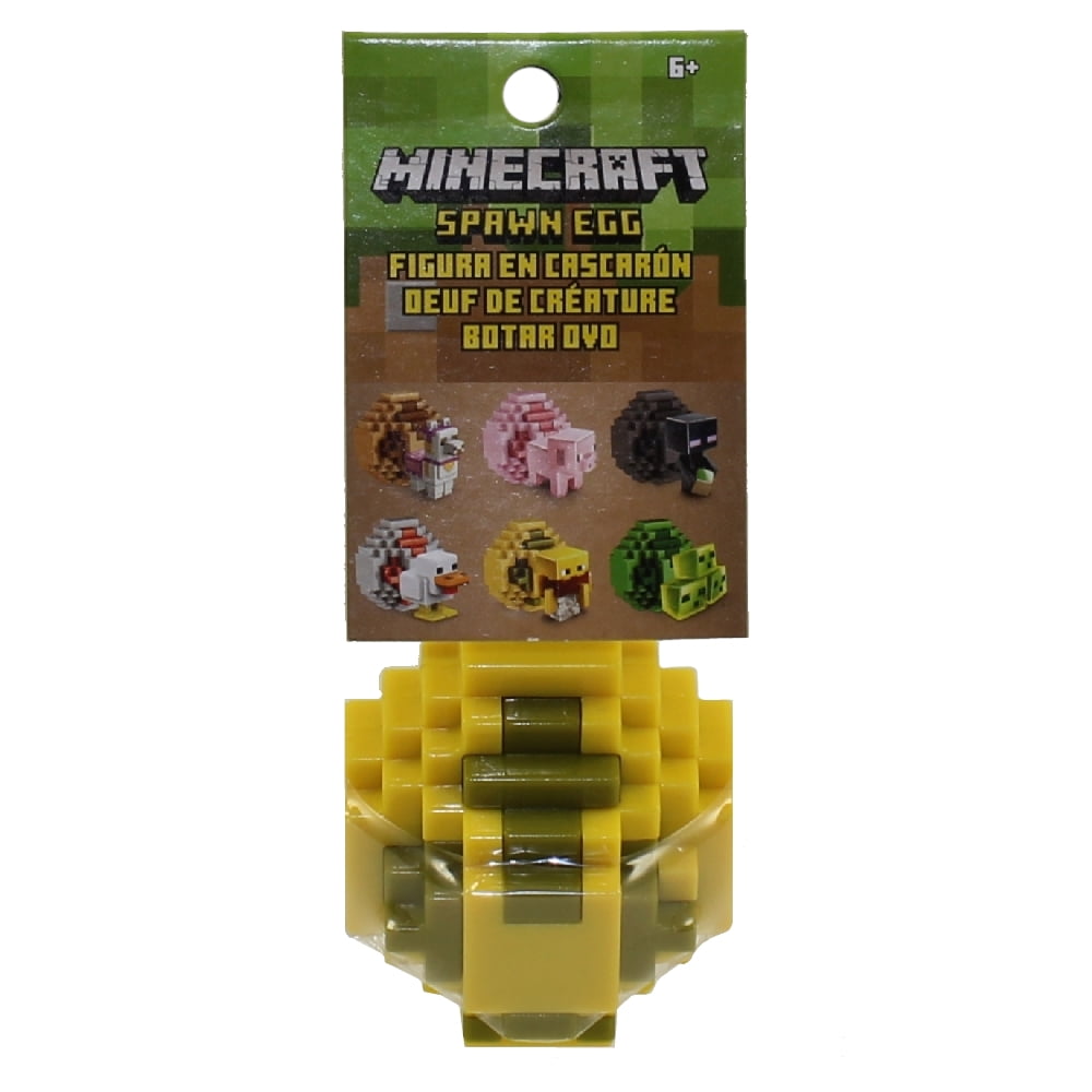 Mattel - Minecraft Spawn Egg with Mini Figure Inside - BLAZE (Yellow ...