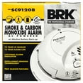 First Alert BRK SC9120B Hardwired Smoke & CO Detector with Battery ...