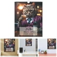 Desk Planner 2026 Cats Wall Calendar 2026 Funny Cat Calendar With 12 ...