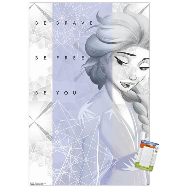 Disney Frozen 2 - Elsa Wall Poster, 22.375" x 34" - Walmart.com