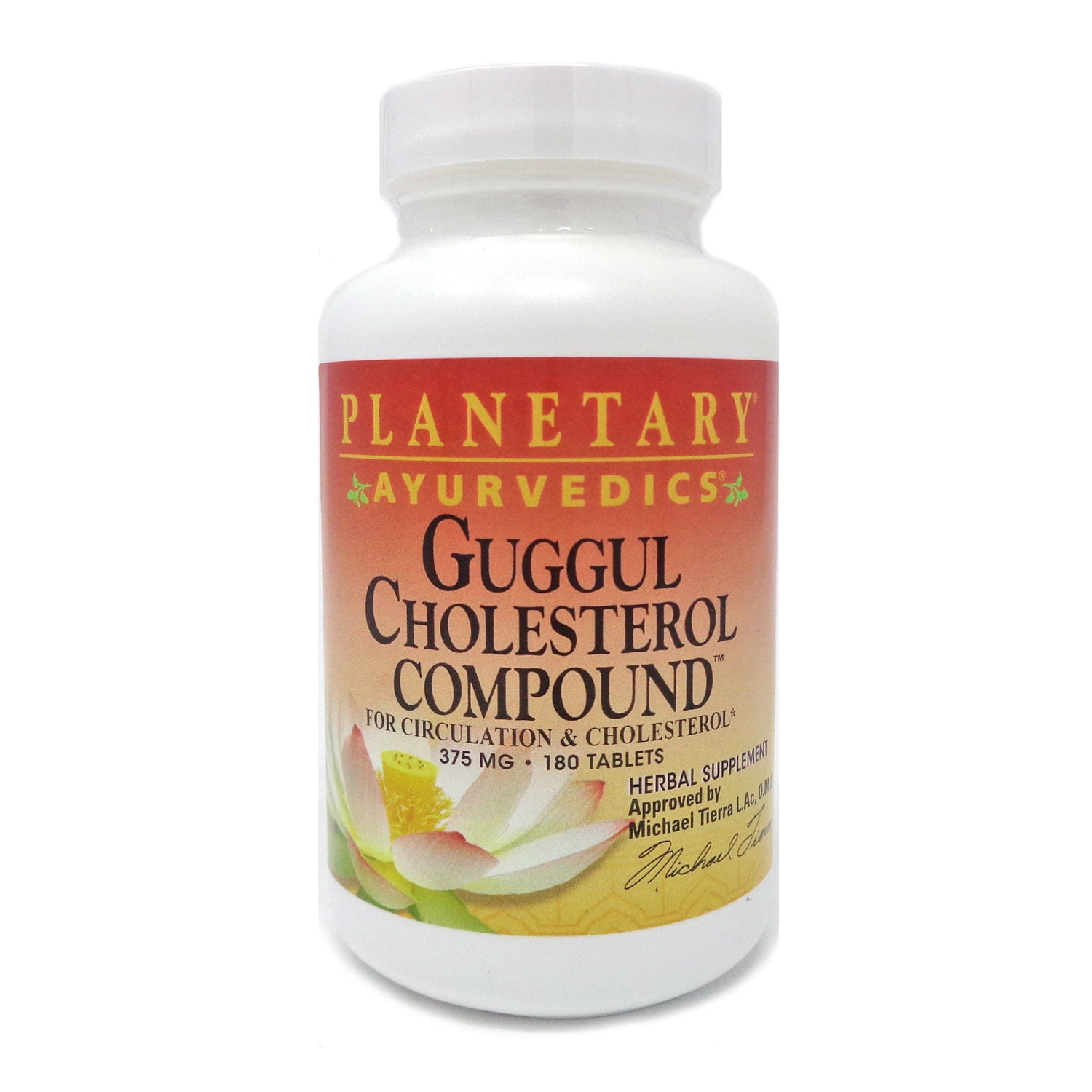 Planetary Formulas Guggul Cholesterol Compound 180 Tablets - Walmart.com