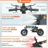 Gyrocopters Rizz Foldable Electric Bike | up to 55 km range | 25km/h ...