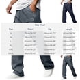 AGKIZG Solid Color Men's Cargo Pants Elastic Drawstring Waist Multi ...
