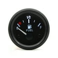 AREALER 2'' 52mm Fuel Level Gauge, Pointer 12V Car Fuel Meter with LED ...