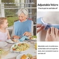 Terry Cloth Adult Bibs for Men Women Elderly, Washable Clothing ...