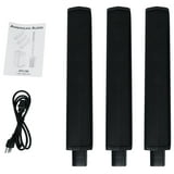(2) AMERICAN AUDIO APX CS8 Line Array DJ/PA Speakers w/Bluetooth+Subs ...