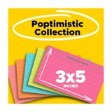 Post-it® Notes, 3x5 in., Poptimistic Collection, 5 Pads/Pack, 100 ...