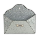 Contemporary Home Living 12" Gray Distressed Finish Letter Box Wall ...