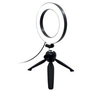 Bower 16-inch LED Ring Light Kit; RGB, White Modes, Effects, USB Remote ...