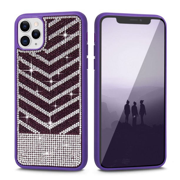 Iphone 11 Pro Max Case Cellularvilla Luxury Bling Glitter Rock Crystal