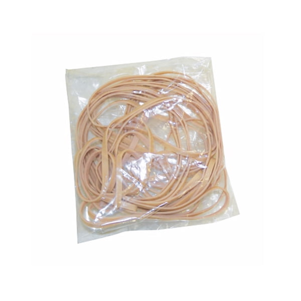 Tan rubber band, latex-free, 25 each - Walmart.com