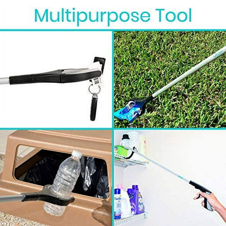 Magnetic Grabber Tool 32" Foldable Reacher Grabber Tool With Magnet ...