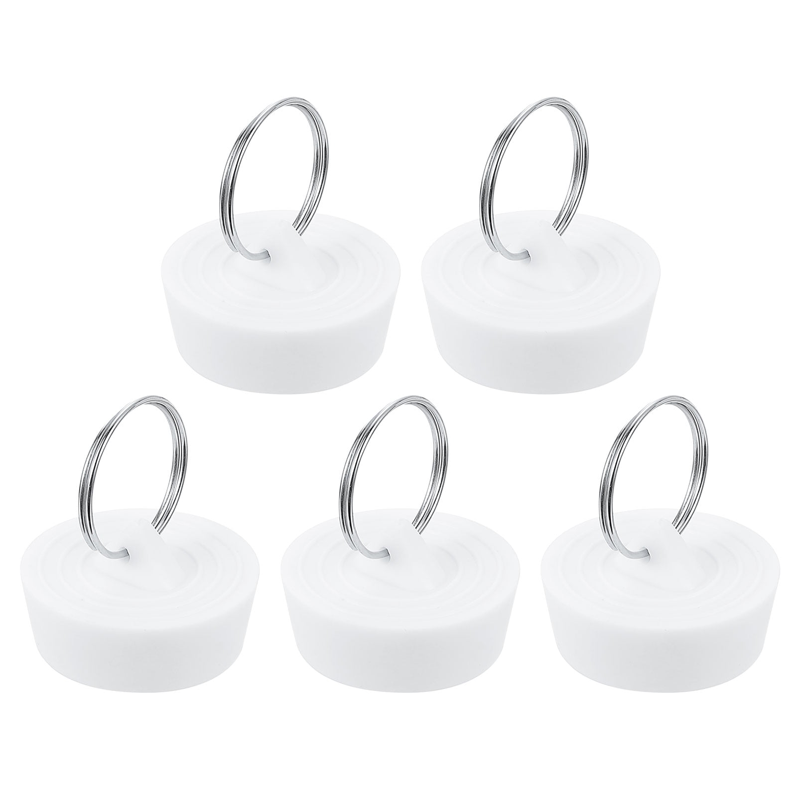 Click here for Uxcell 5 Pack Rubber Sink Plug  Bathtub Drain Stop... prices
