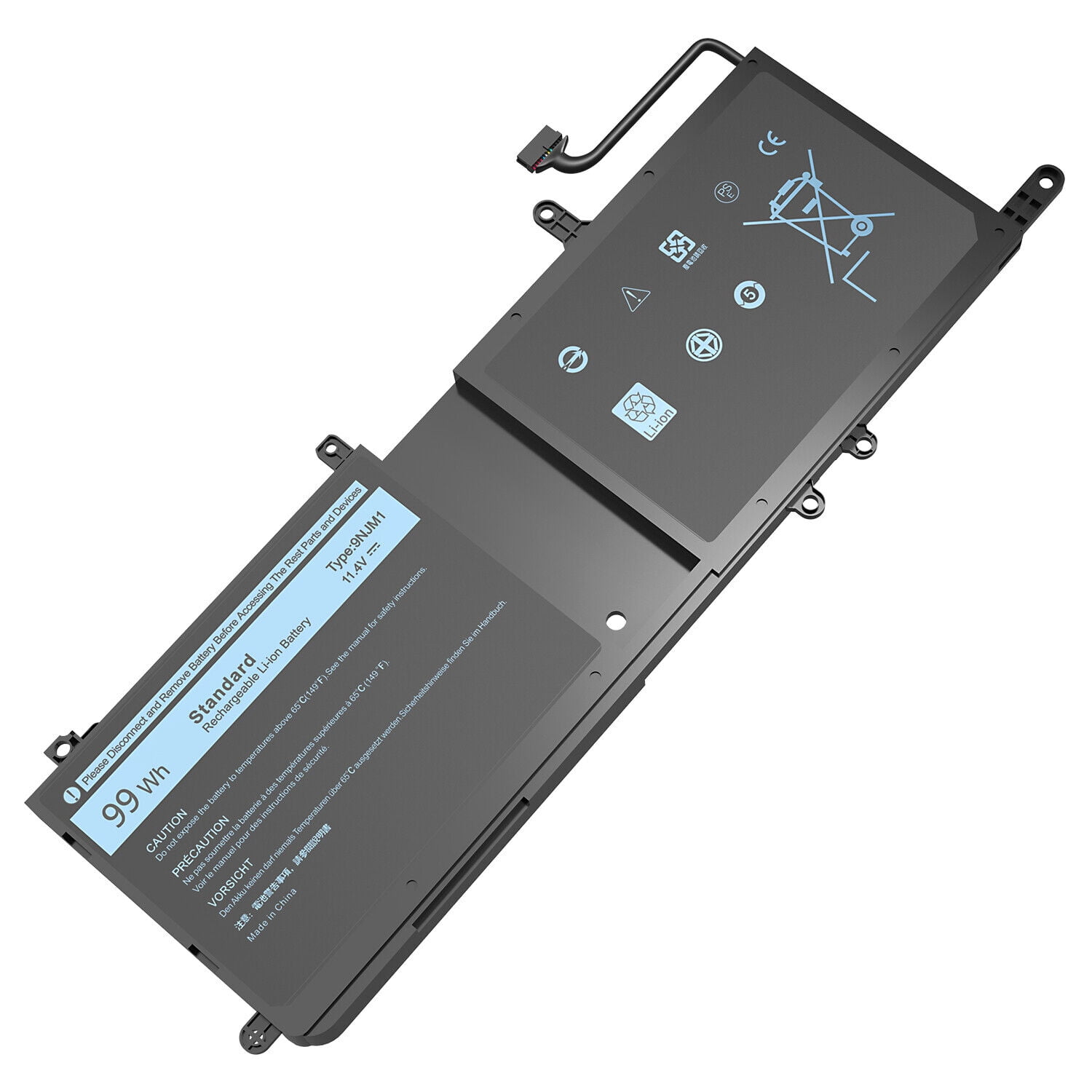 MG2YH Battery for Dell Alienware 15 17 R3 R4 R5 44T2R 09NJM1 HF250 ...