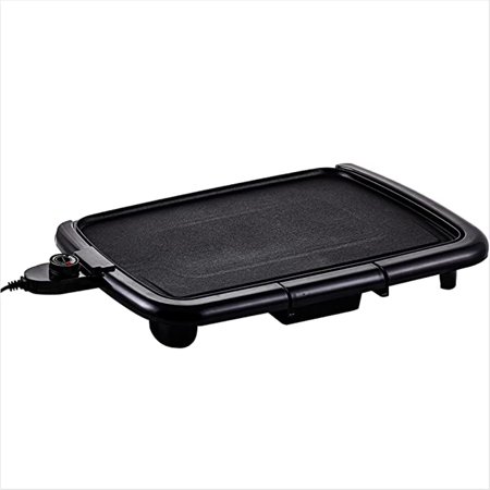 1200W Electric Griddle, 16 × 10 Non-Stick Plate, Temperature Probe and ...