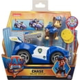 Paw Patrol, Chase s Deluxe Movie Transforming Toy Car with Collectible ...