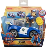 Paw Patrol, Chase s Deluxe Movie Transforming Toy Car with Collectible ...