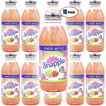 Snapple Raspberry Iced Tea, 16oz Bottle (Pack of 8, Total of 128 Fl Oz ...