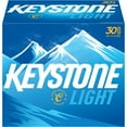 Keystone Light Lager Beer, 30 Pack, 12 fl oz Cans, 4.1% ABV - Walmart.com