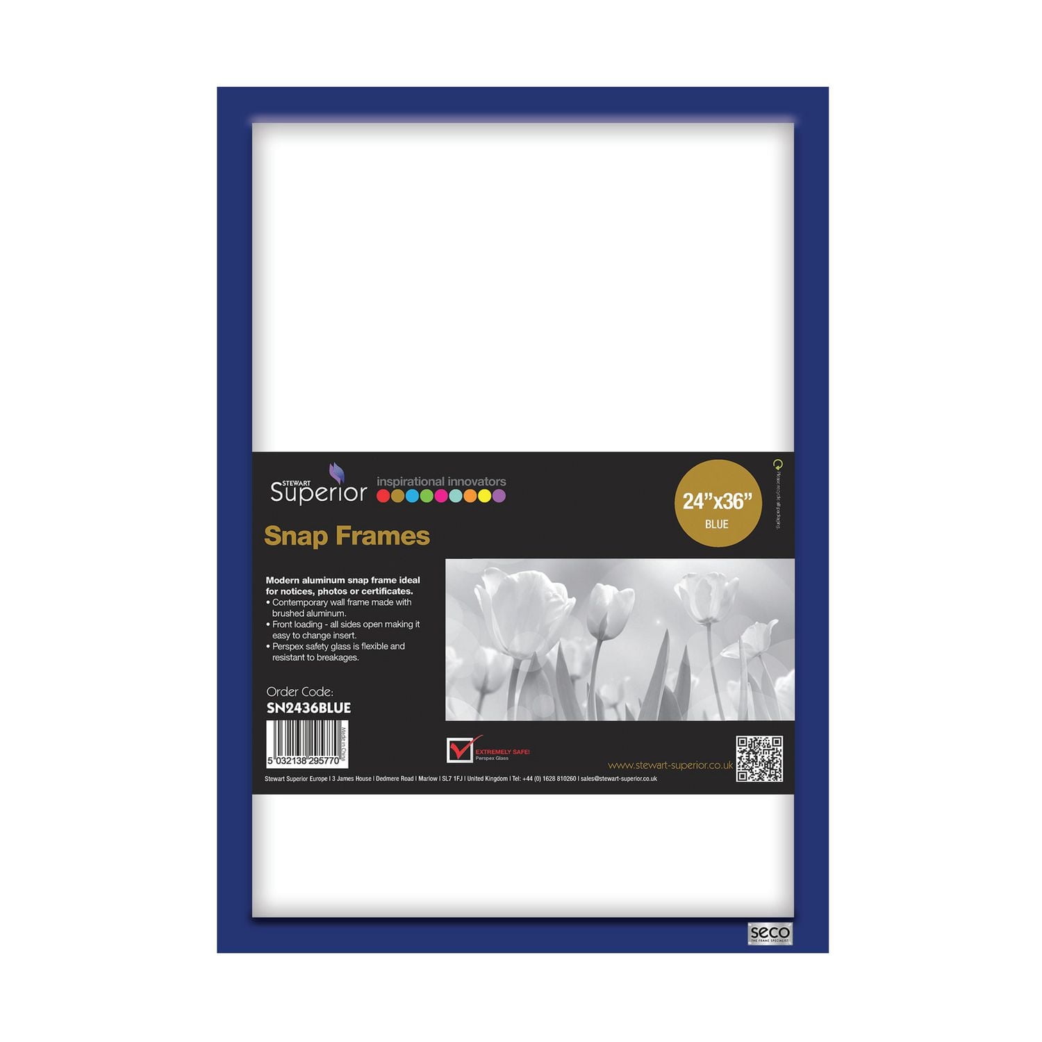 Click here for Seco Snap Poster Frame Case  24 X 36 Inches  Blue... prices