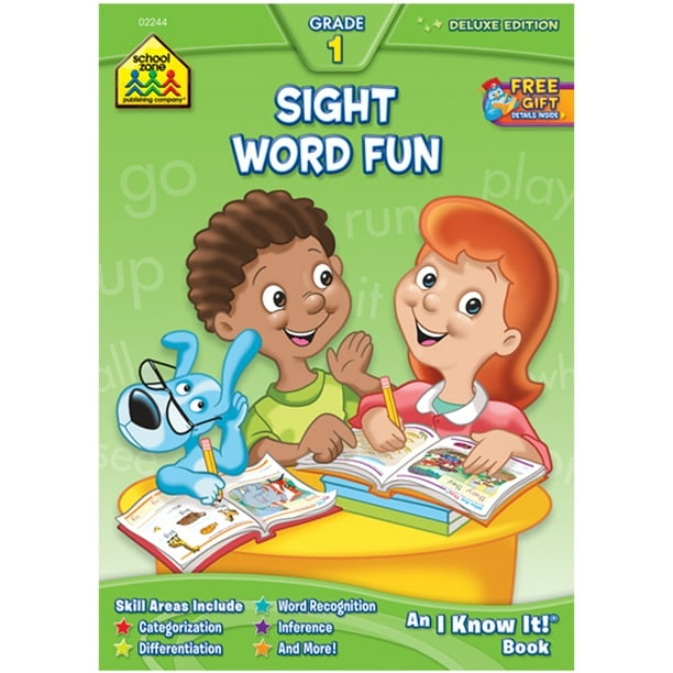 Workbooks-Sight Word Fun Grade 1 - Walmart.com